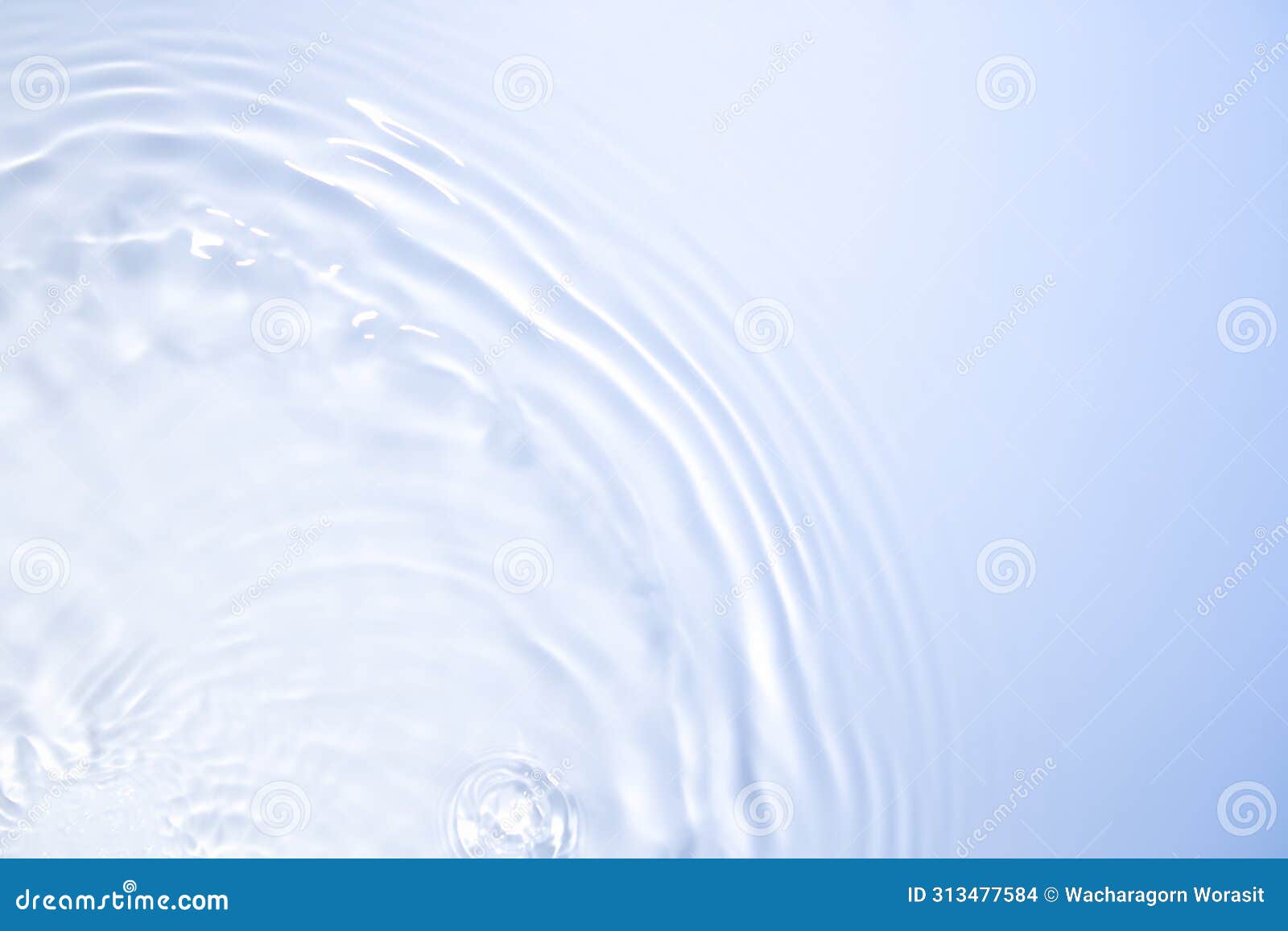 The Clear Blue Surface of the Water Gradients from Light To Dark Stock ...