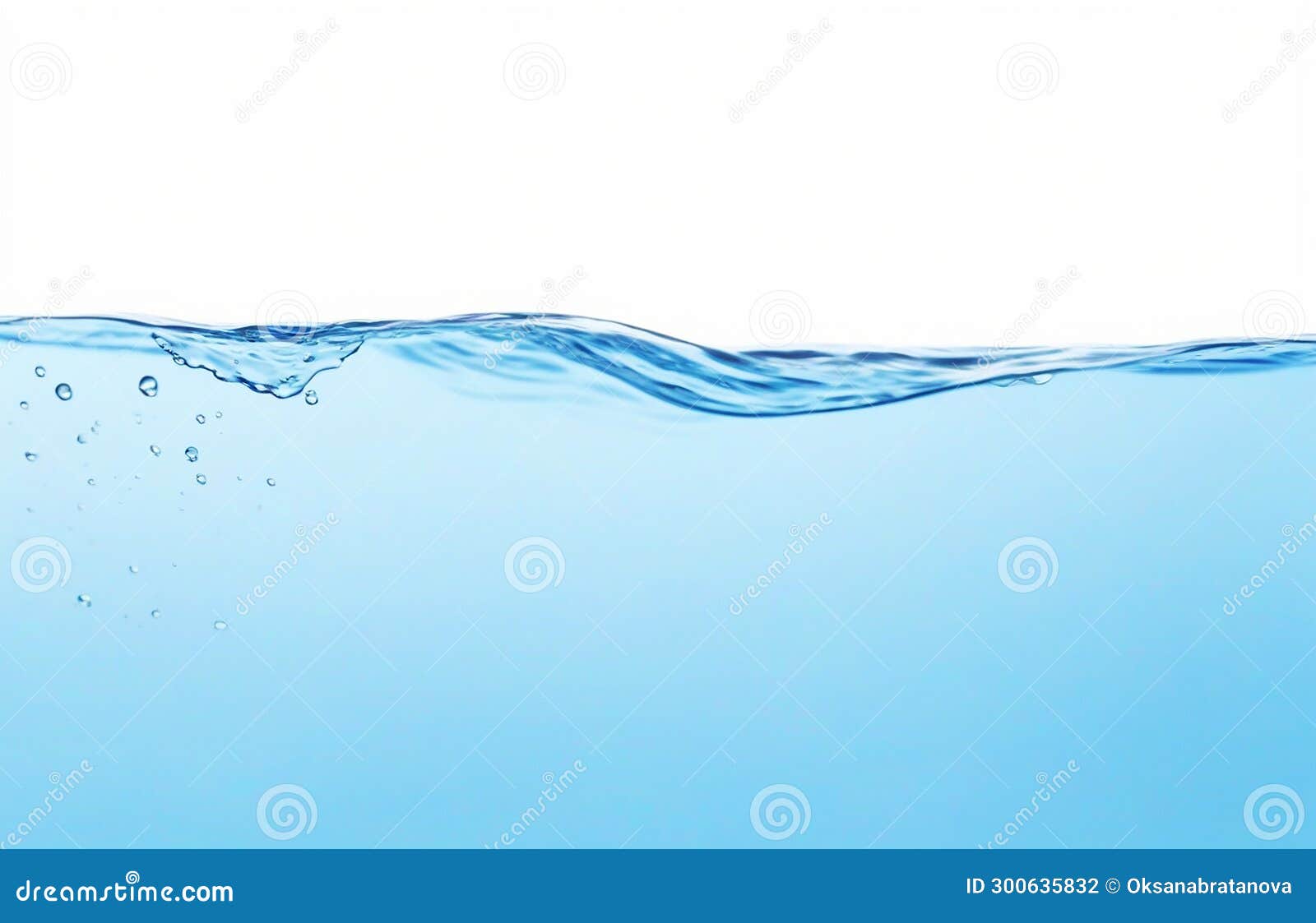 Clear Blue Water Background Stock Illustration - Illustration of ...