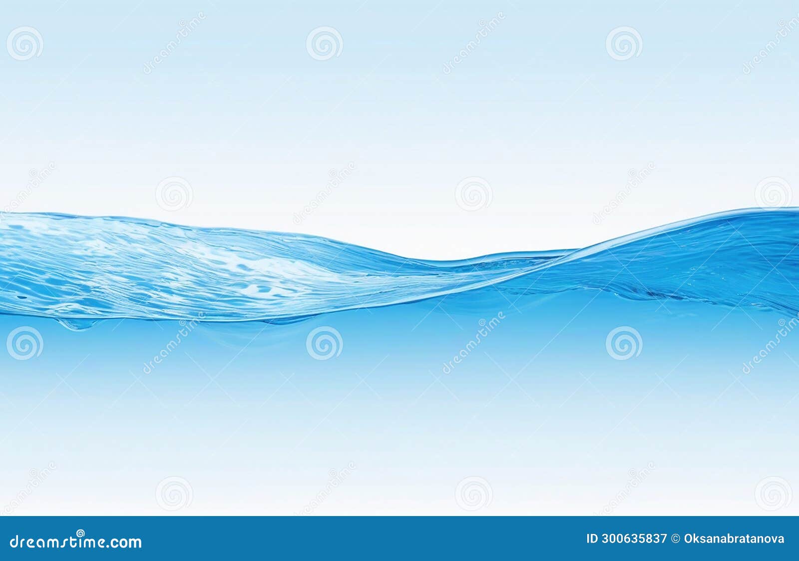Clear Blue Water Background Stock Illustration - Illustration of space ...