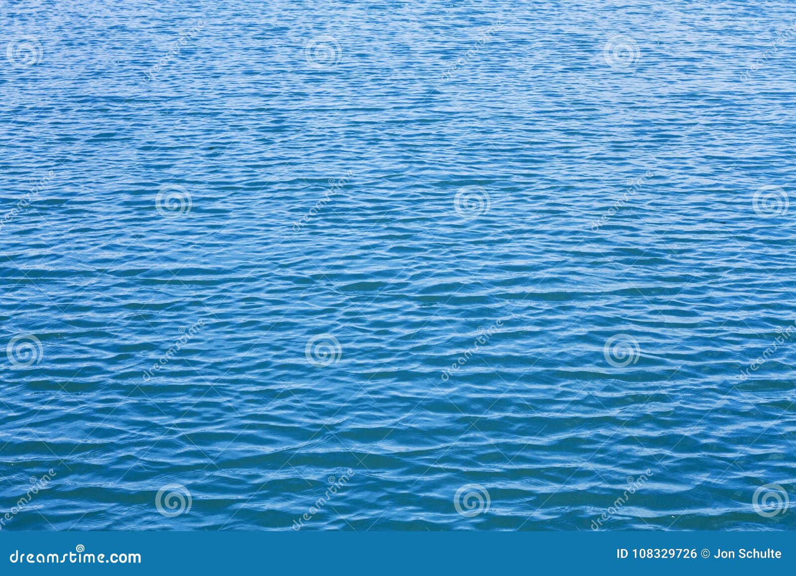Clear Blue Water stock photo. Image of lake, surface - 108329726