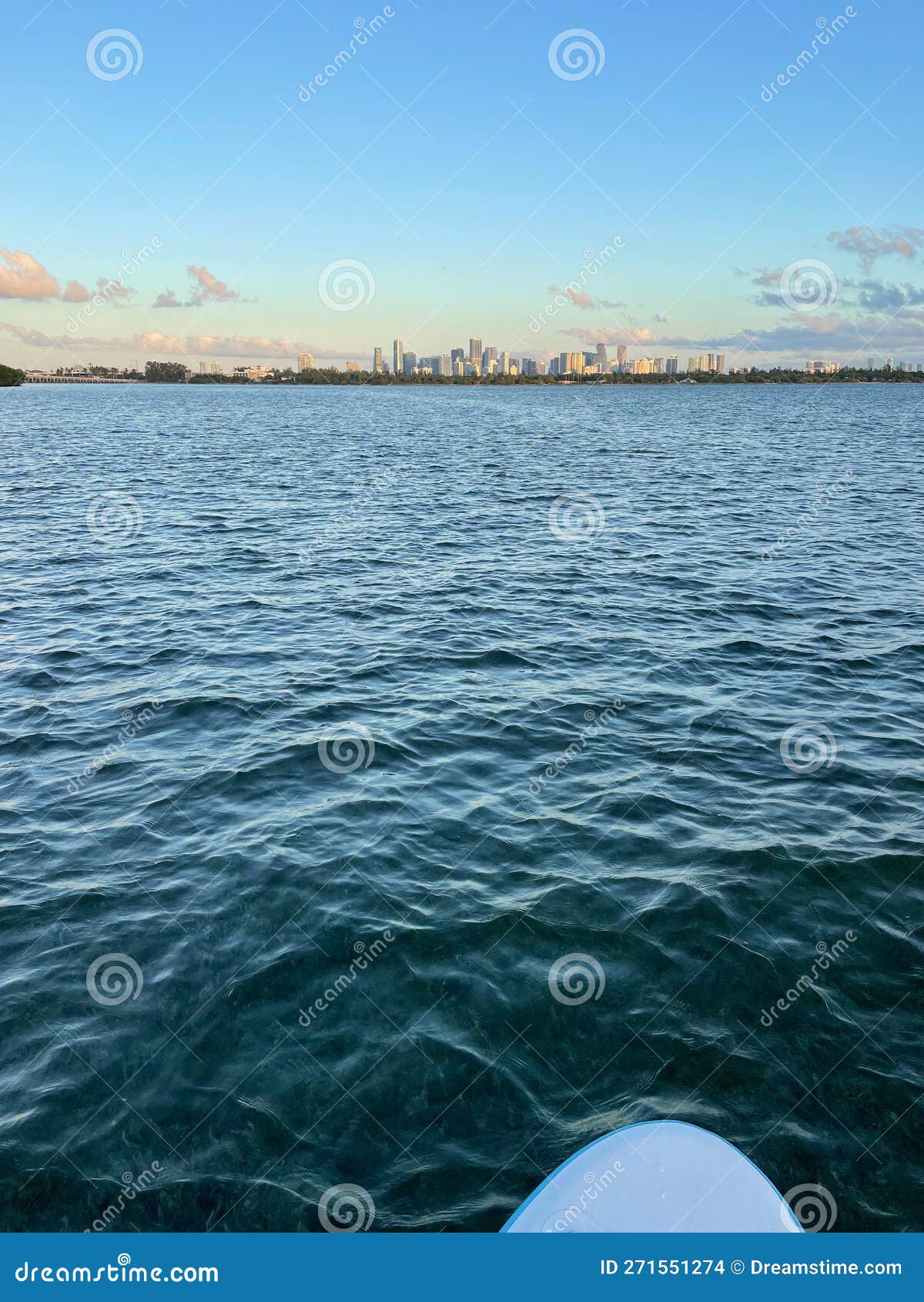 Clear Blue Water in Miami Florida Stock Photo - Image of rental, office ...