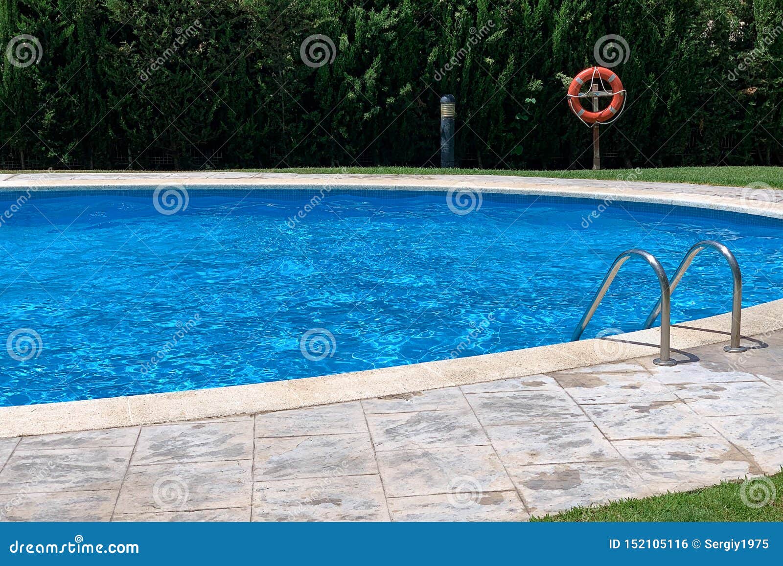 Clear Blue Water in the Pool Closeup Stock Photo - Image of background ...