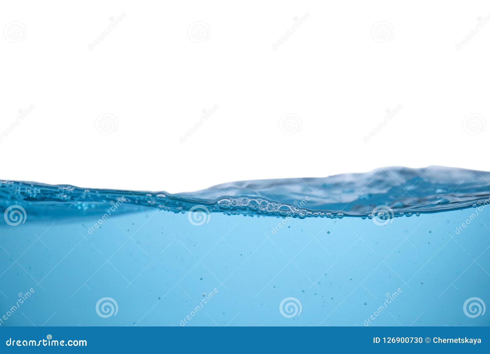 Clear blue water wave stock photo. Image of moisture - 126900730