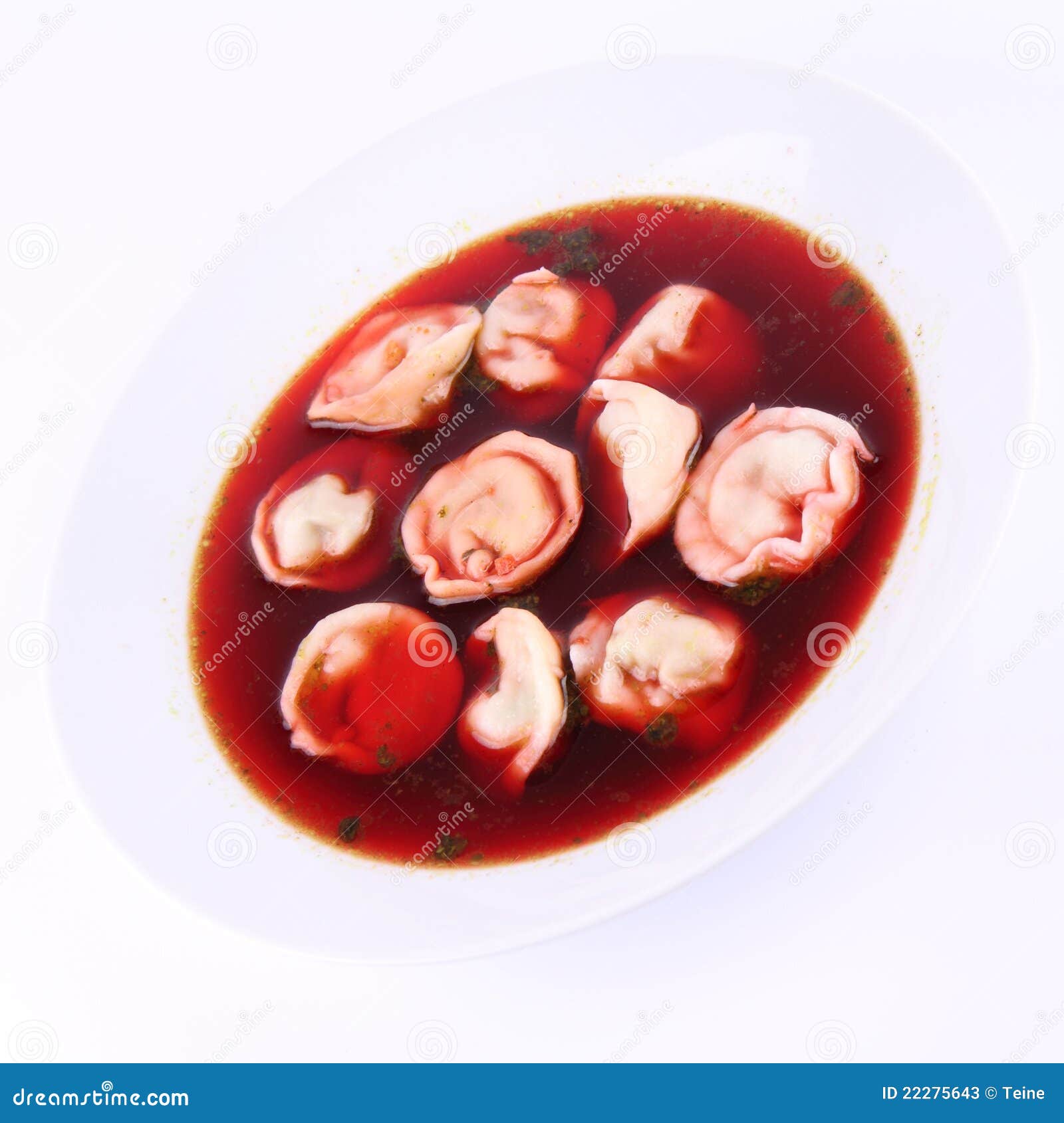Clear Borscht with Dumplings Stock Image - Image of nutrition, cooked ...