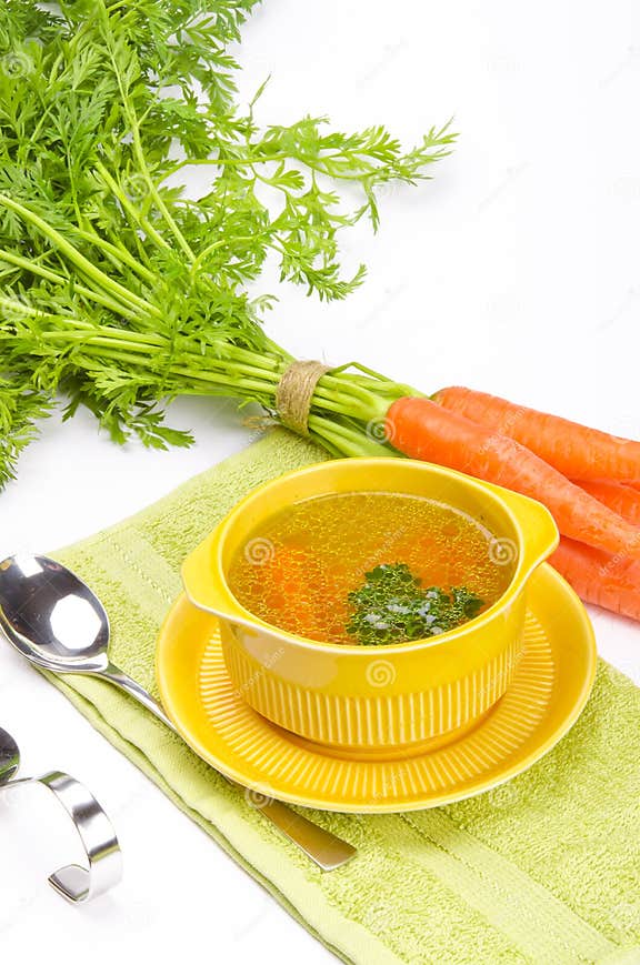 Clear broth stock photo. Image of clear, drink, fresh - 23487022