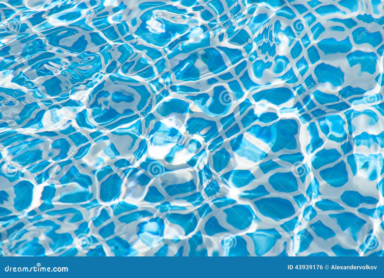 Clear and Clean Water in a Blue Pool Stock Photo - Image of current ...