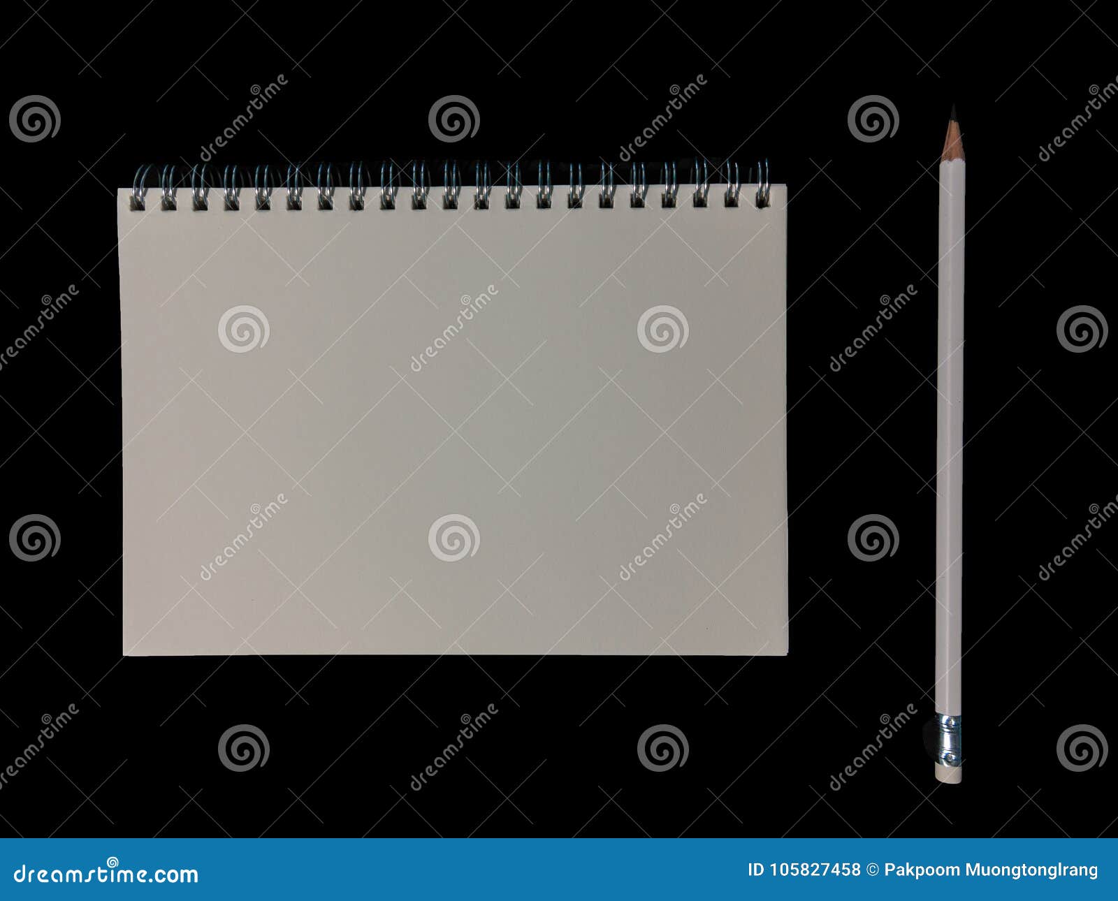 Clear Color Note Book Opened for Note or Lecture Note or Memo for ...