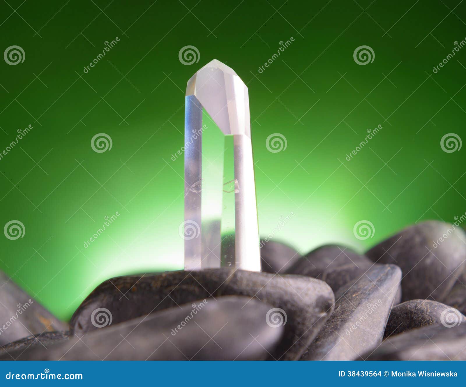 Clear Colorless Quartz Rock Crystal Stock Photo - Image of shape, geode ...