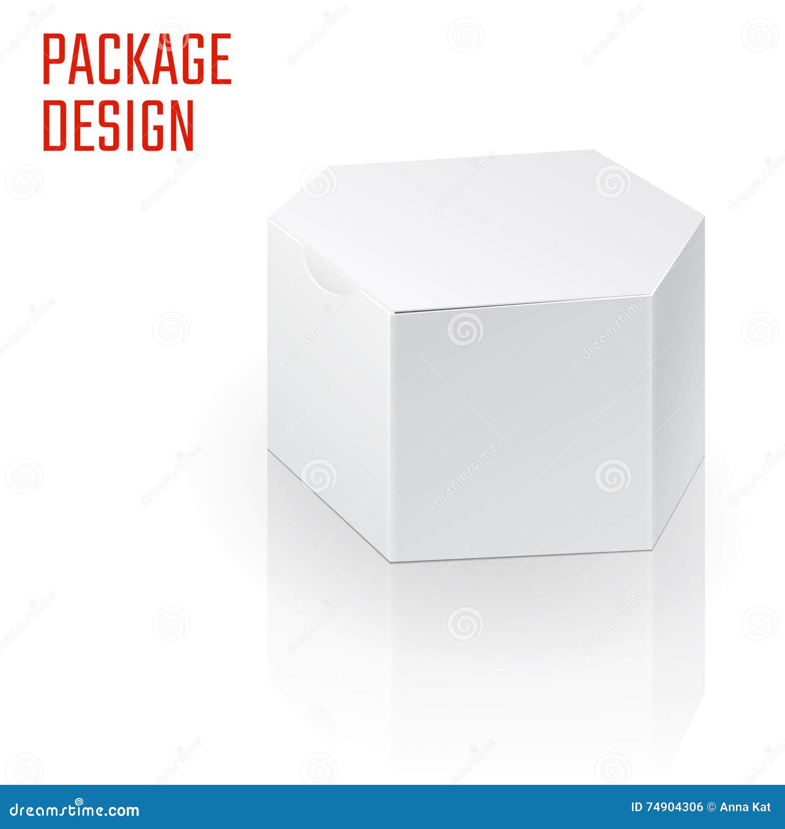 Clear Craft Box 1 stock vector. Illustration of gift - 74904306