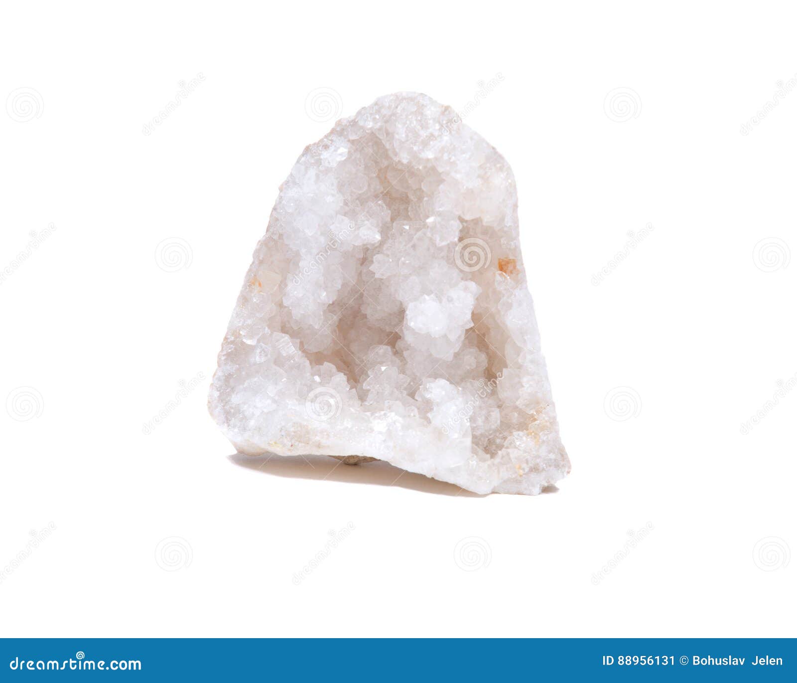 Clear crystal quartz geode stock image. Image of background - 88956131