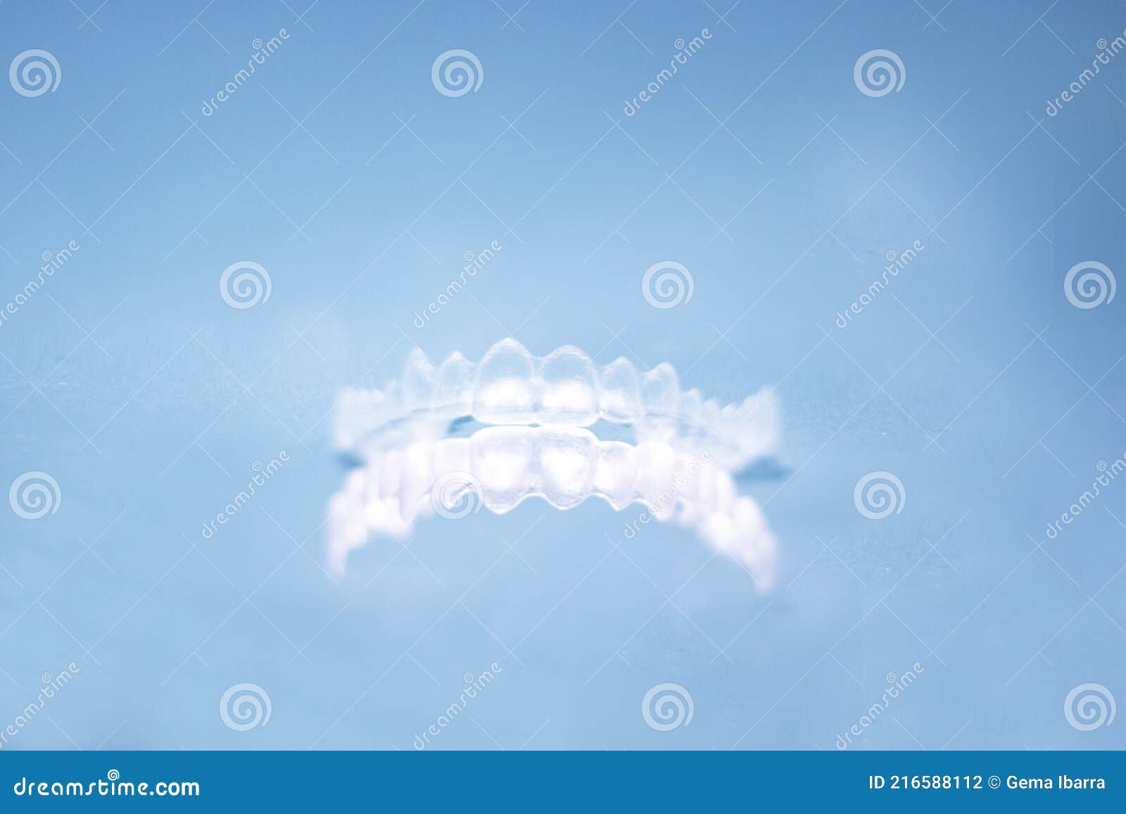 Clear Denture To Align Teeth Stock Photo - Image of grind, braces ...