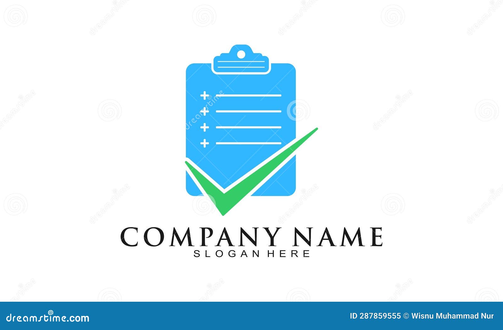 Clear Document Illustration Logo Template Design Vector Stock Vector ...