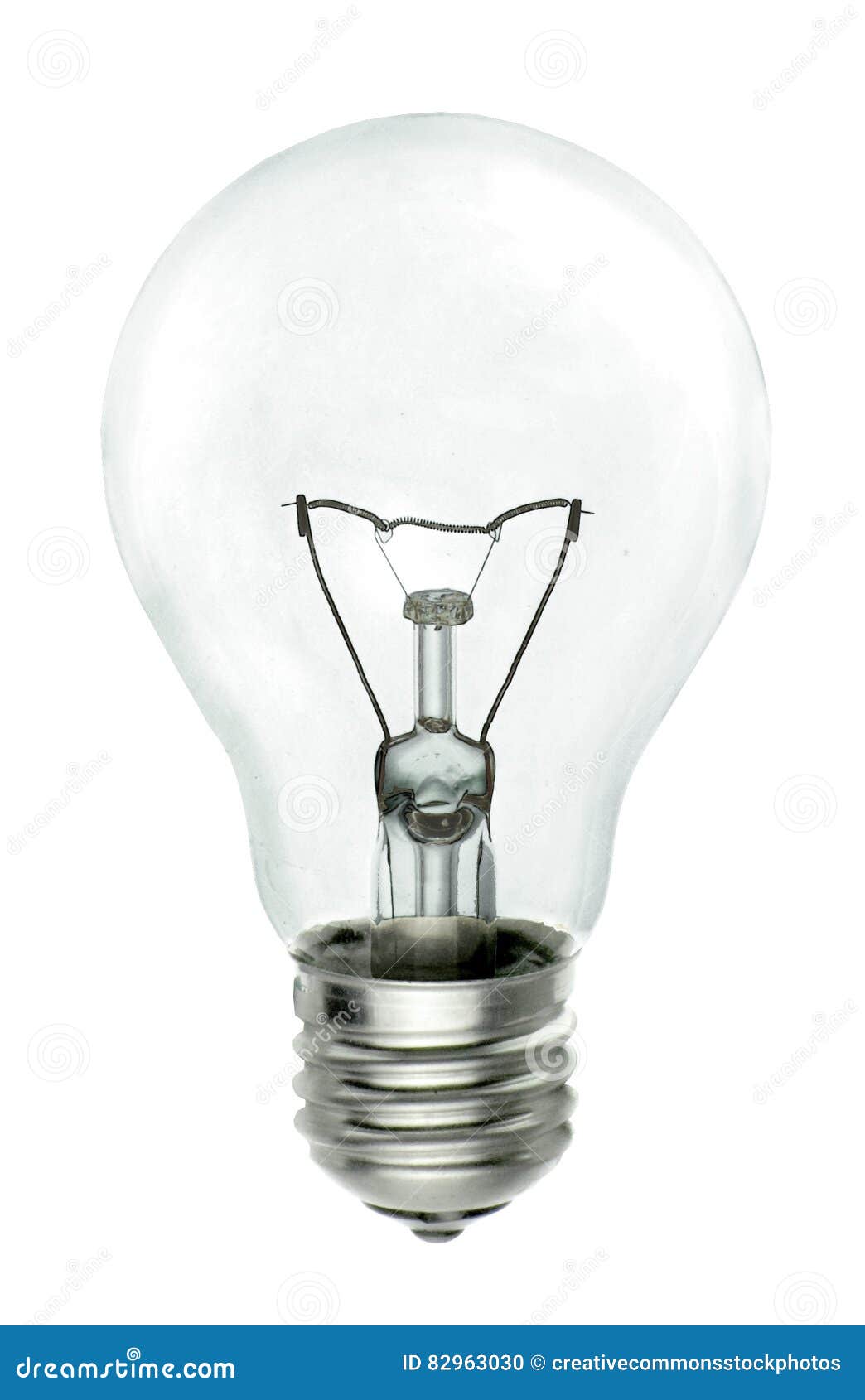 Clear Electric Bulb Picture. Image: 82963030