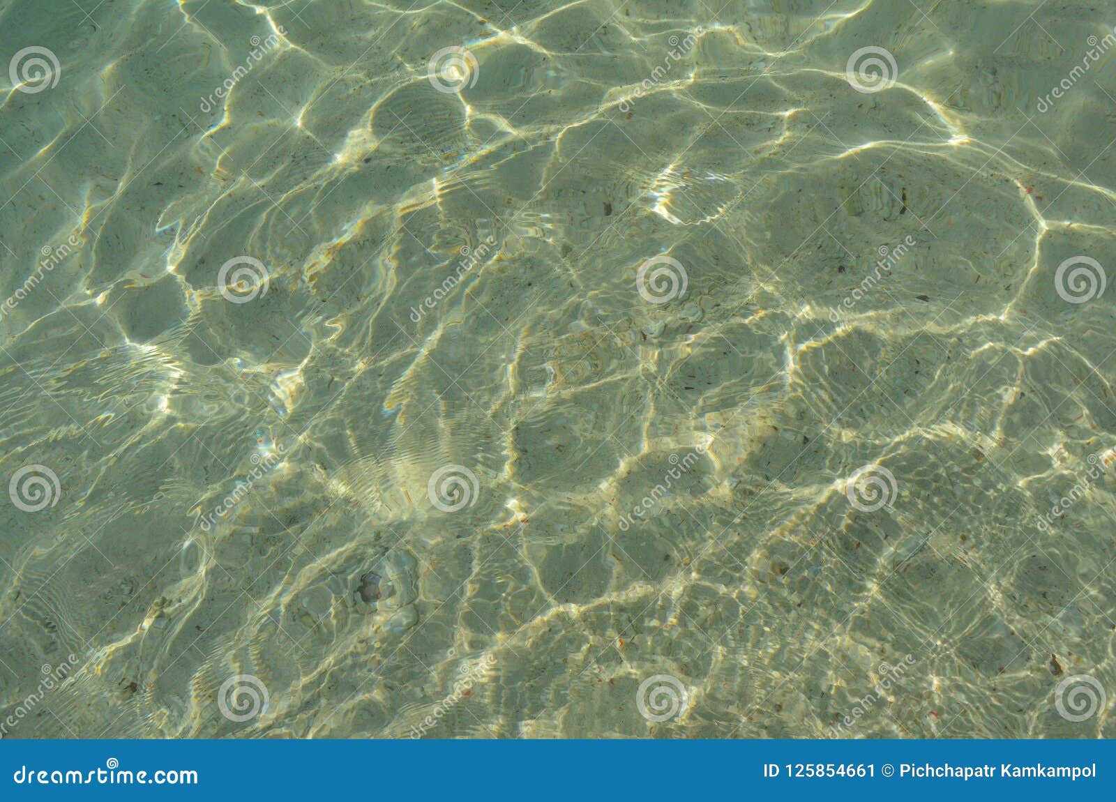 Clear Emerald Sea Water, Ripple Pattern and Wave Pattern. . Stock Image ...