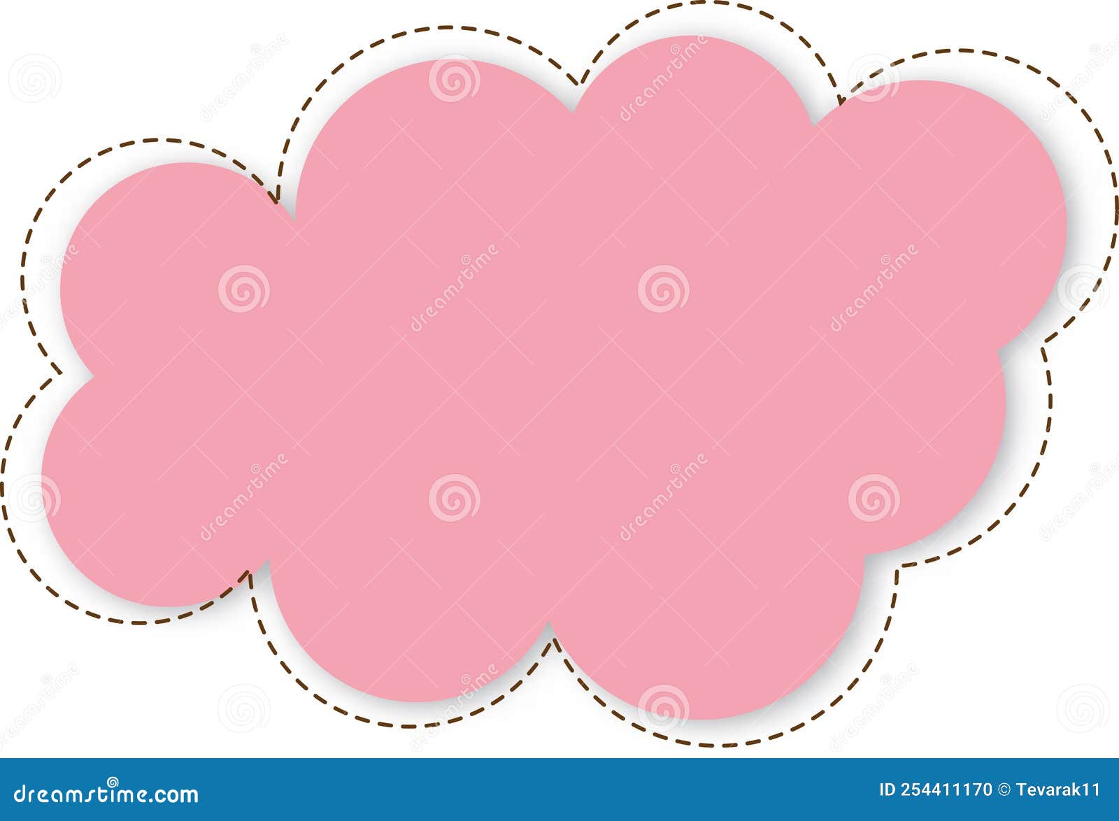 Clear Empty Boom Comic Speech Bubble Pop Art Style. Colored Empty ...