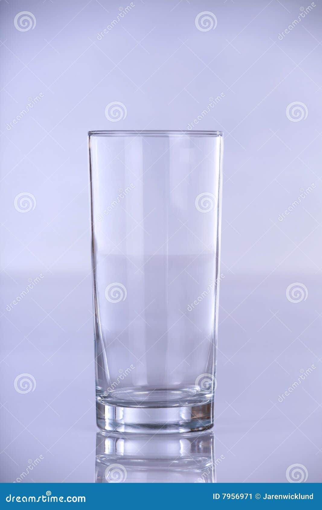 Clear empty glass stock image. Image of liquid, glass - 7956971