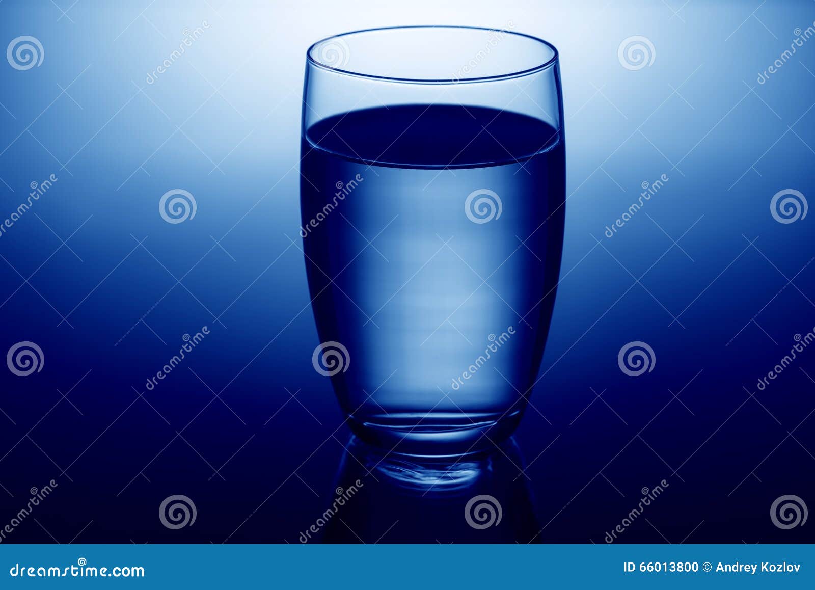 Clear and Full Glass of Water Stock Photo - Image of blue, hunger: 66013800