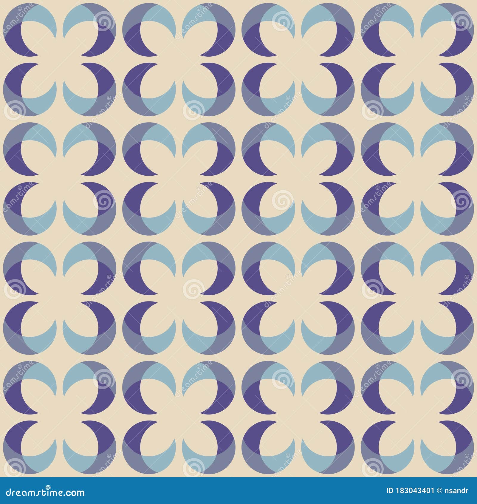 Clear Geometric Forms. Abstract Vector Seamless Pattern Stock Vector ...