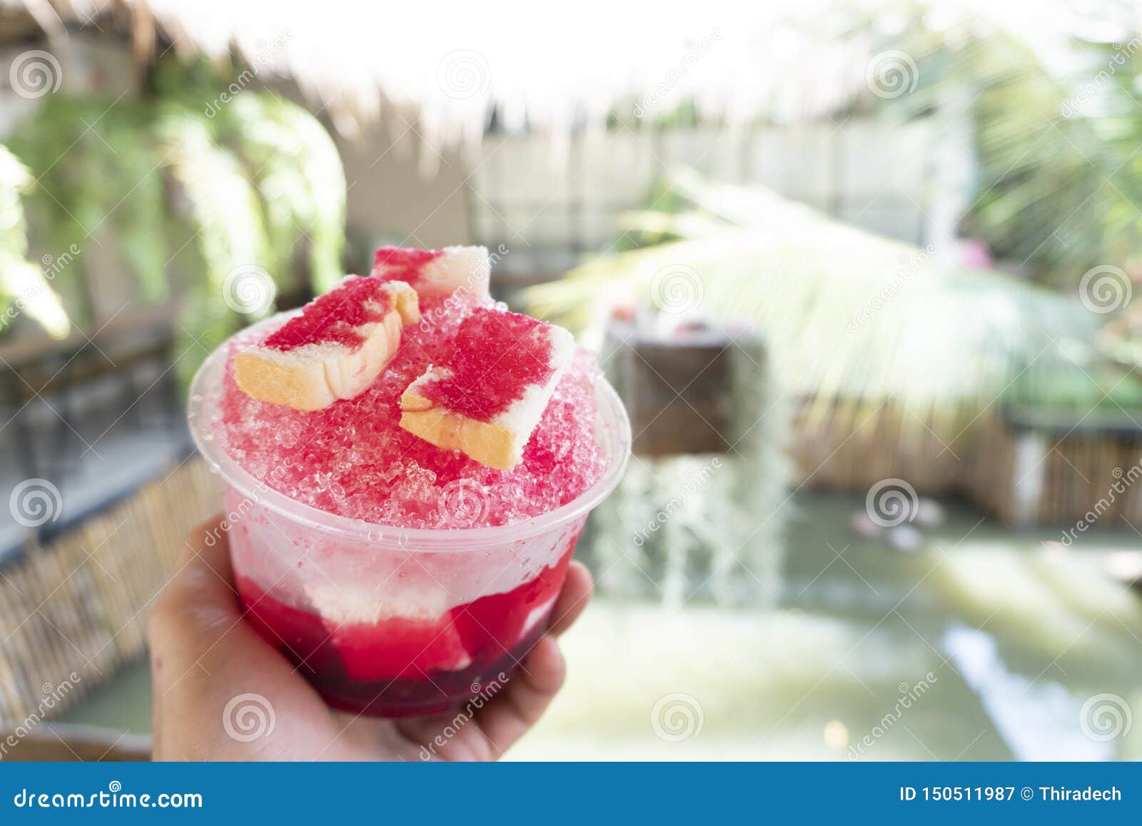 Clear ice, red water stock image. Image of pattern, water - 150511987