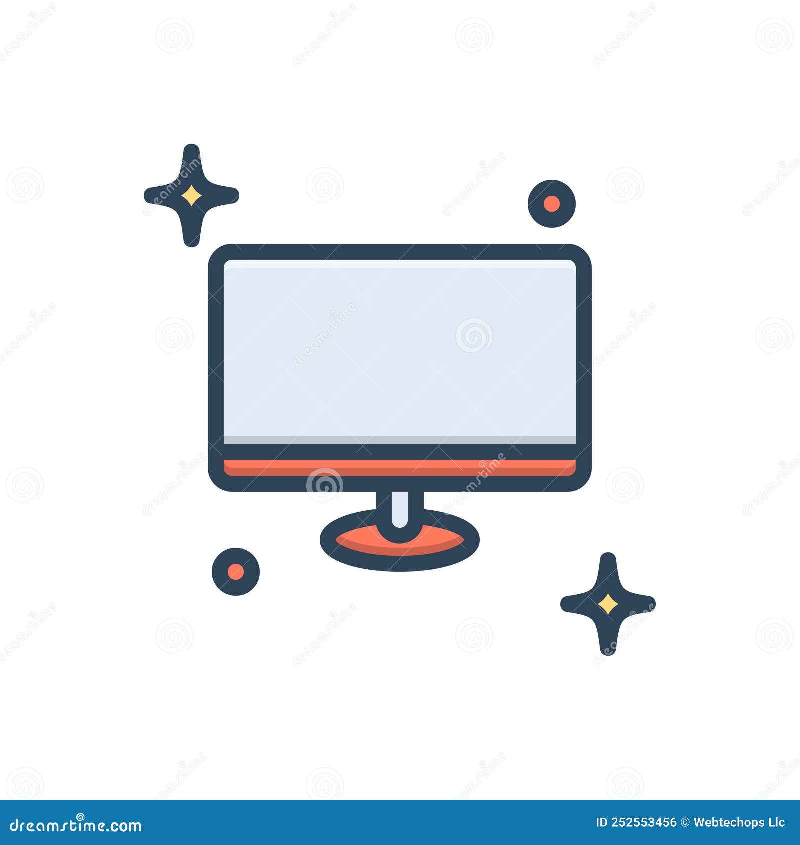 Color Illustration Icon for Clear, Clean and Neat Stock Vector ...