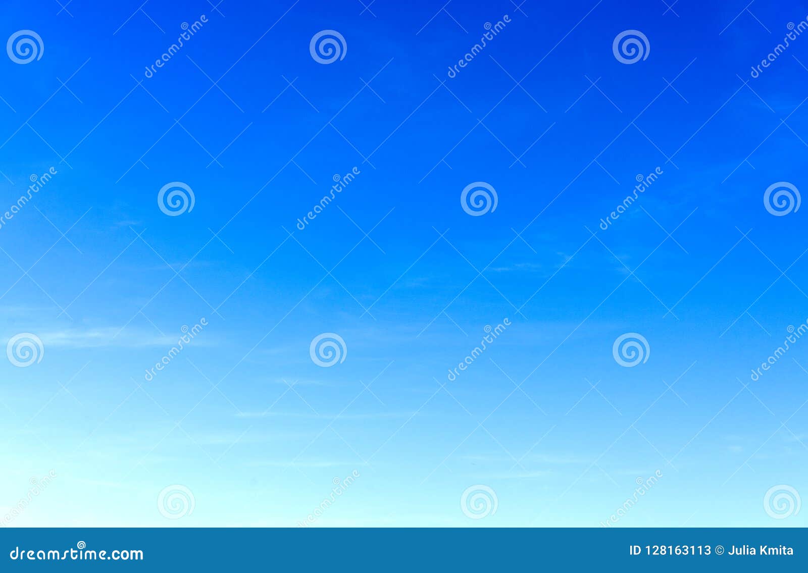 Intensive Clear Blue Sky Texture Stock Image - Image of nature ...