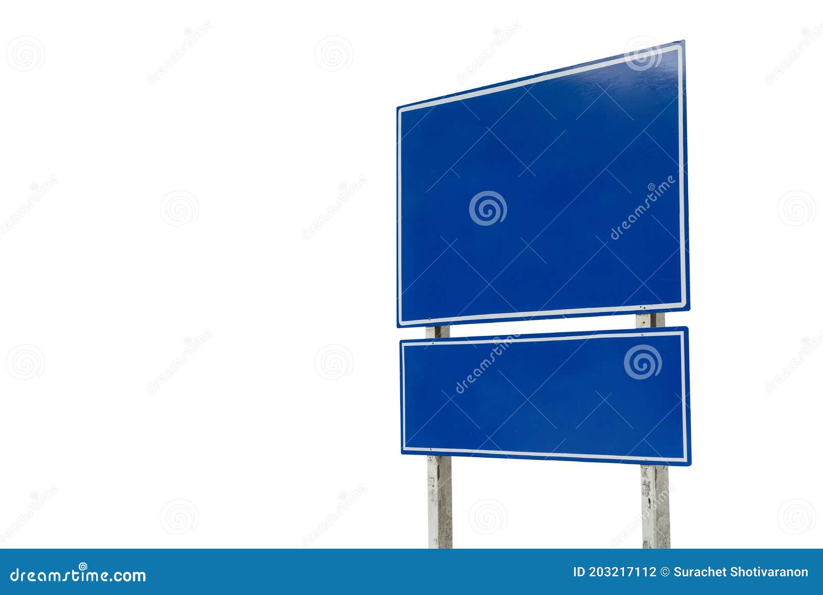 Clear Isolated Traffic Sign on White Background. Clipping Paths Stock ...