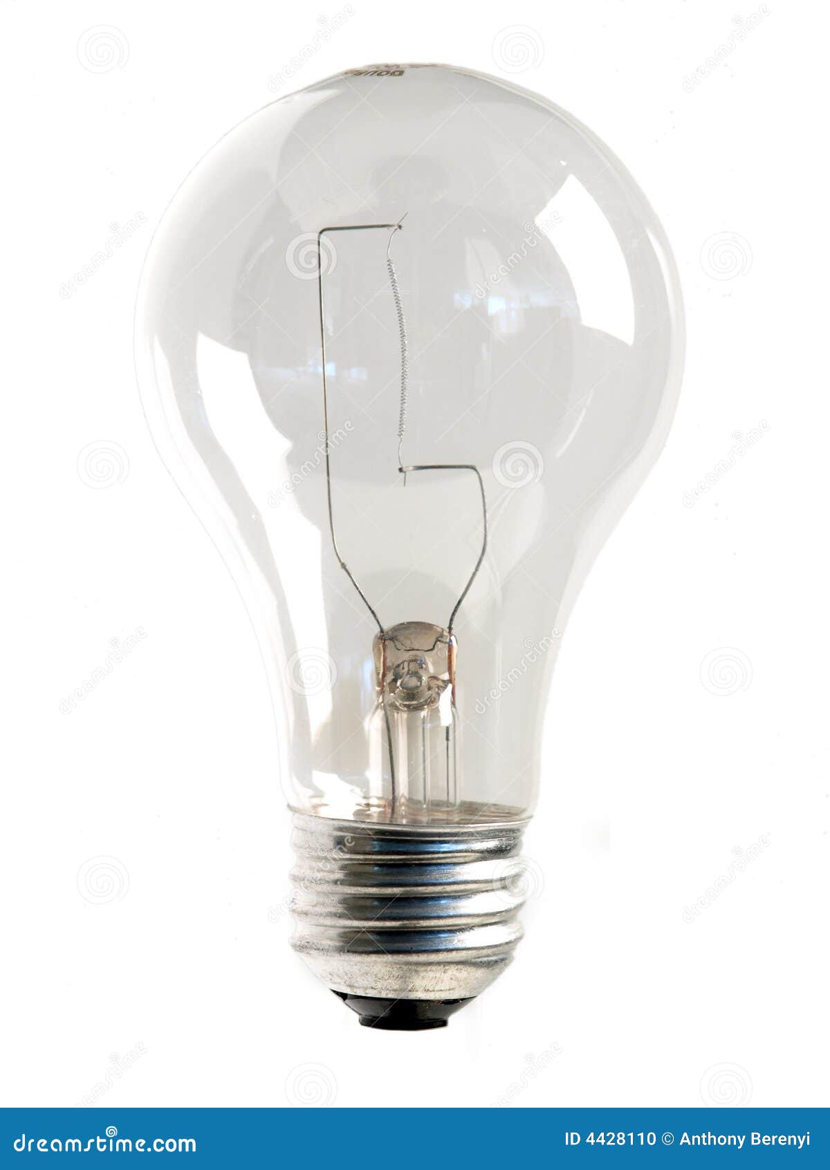 Clear Light Bulb Picture. Image: 4428110