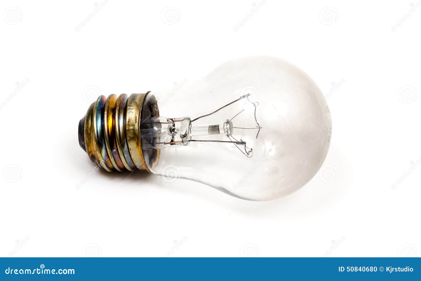 Clear light bulb, Idea. stock photo. Image of glass, clear - 50840680