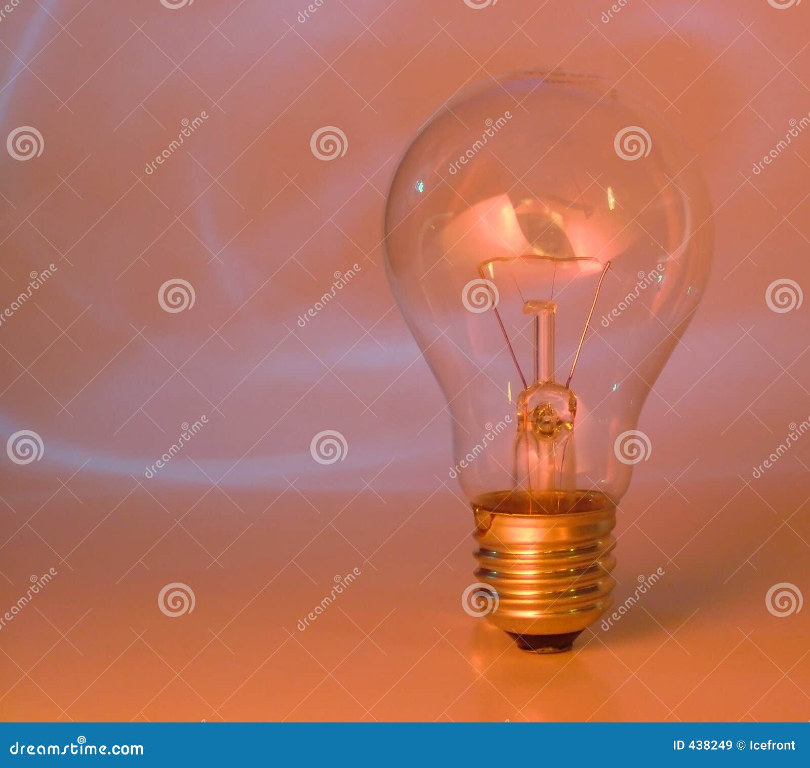 Clear lightbulb stock image. Image of bulbs, bulb, illuminated - 438249