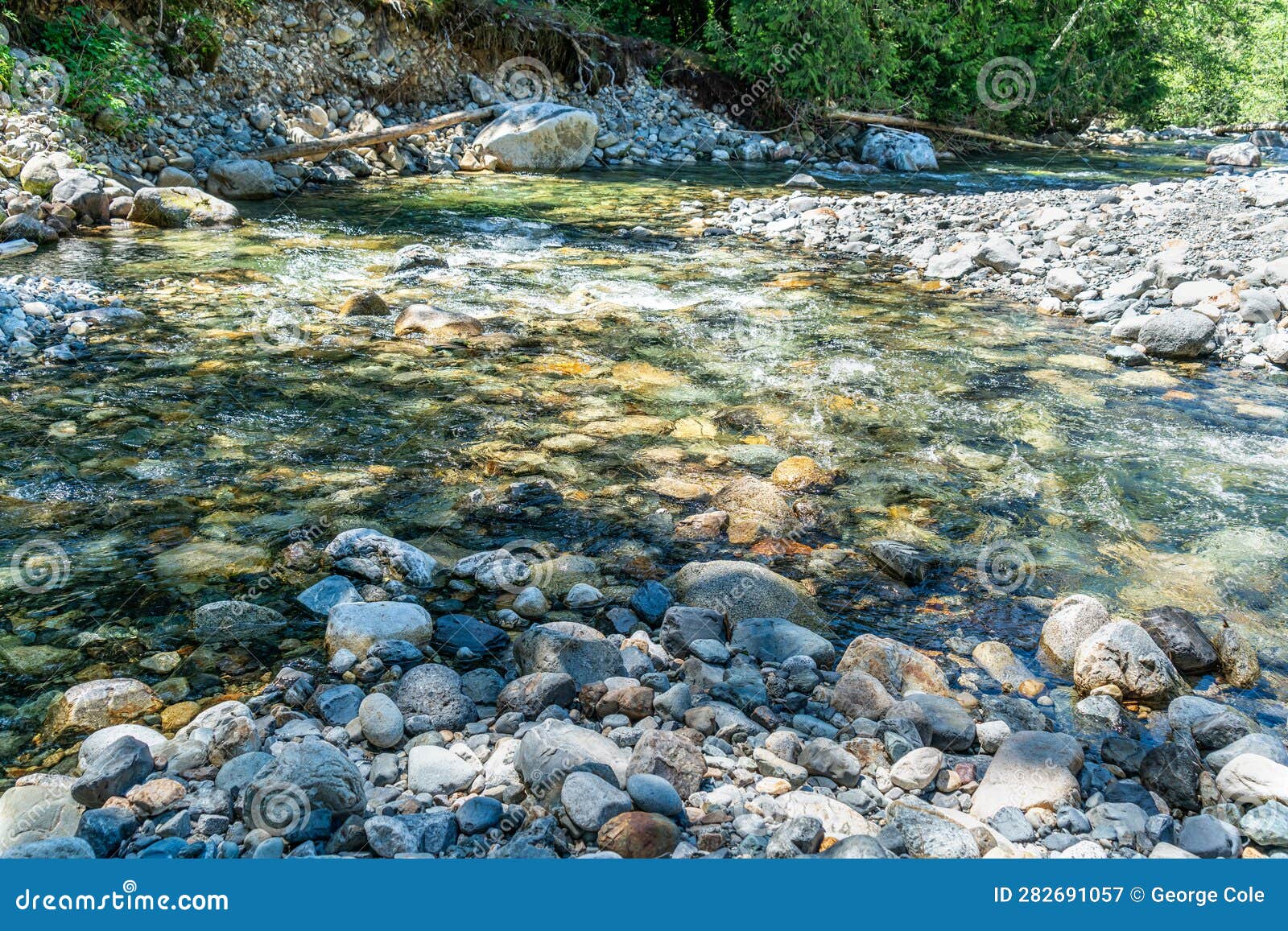 Creek Clear Water 4 stock image. Image of scenic, flowing - 282691057
