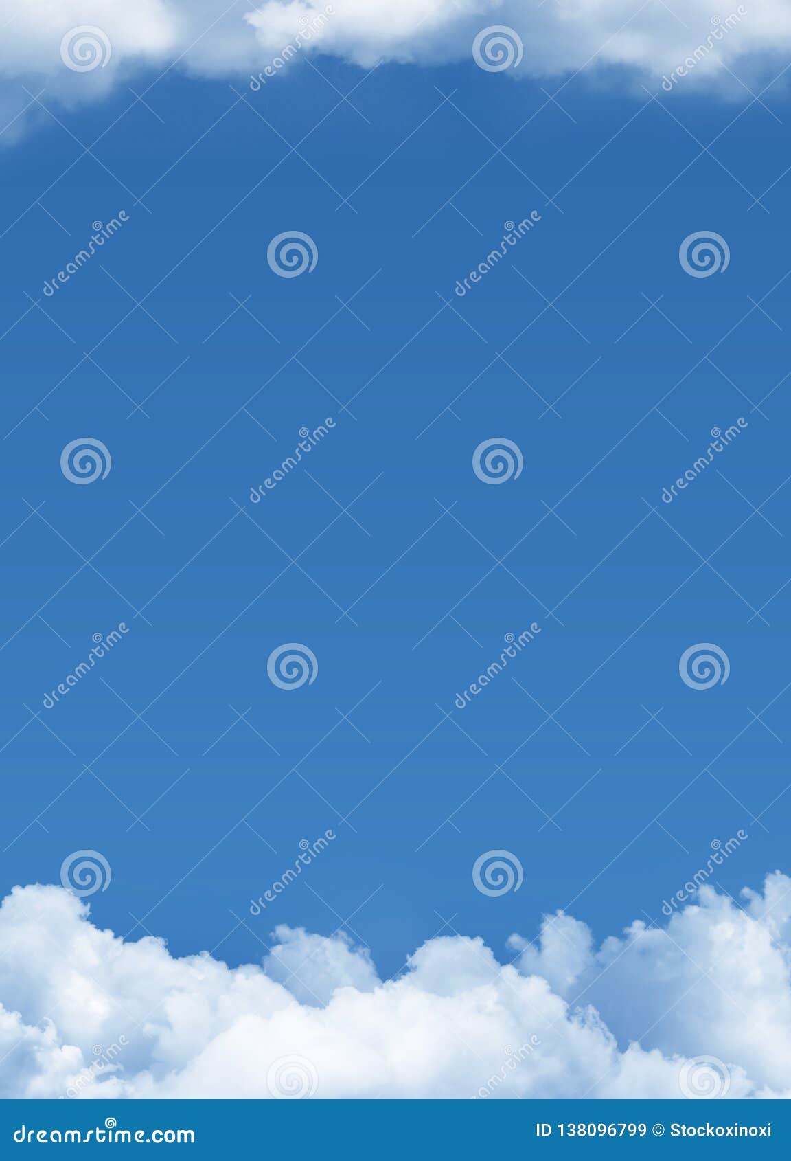 Clear open blue sky stock image. Image of background - 138096799