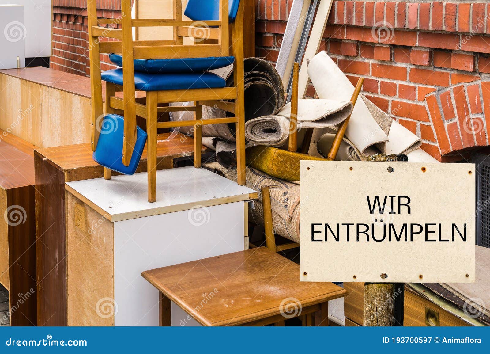 We clear out stock image. Image of advertising, sale - 193700597