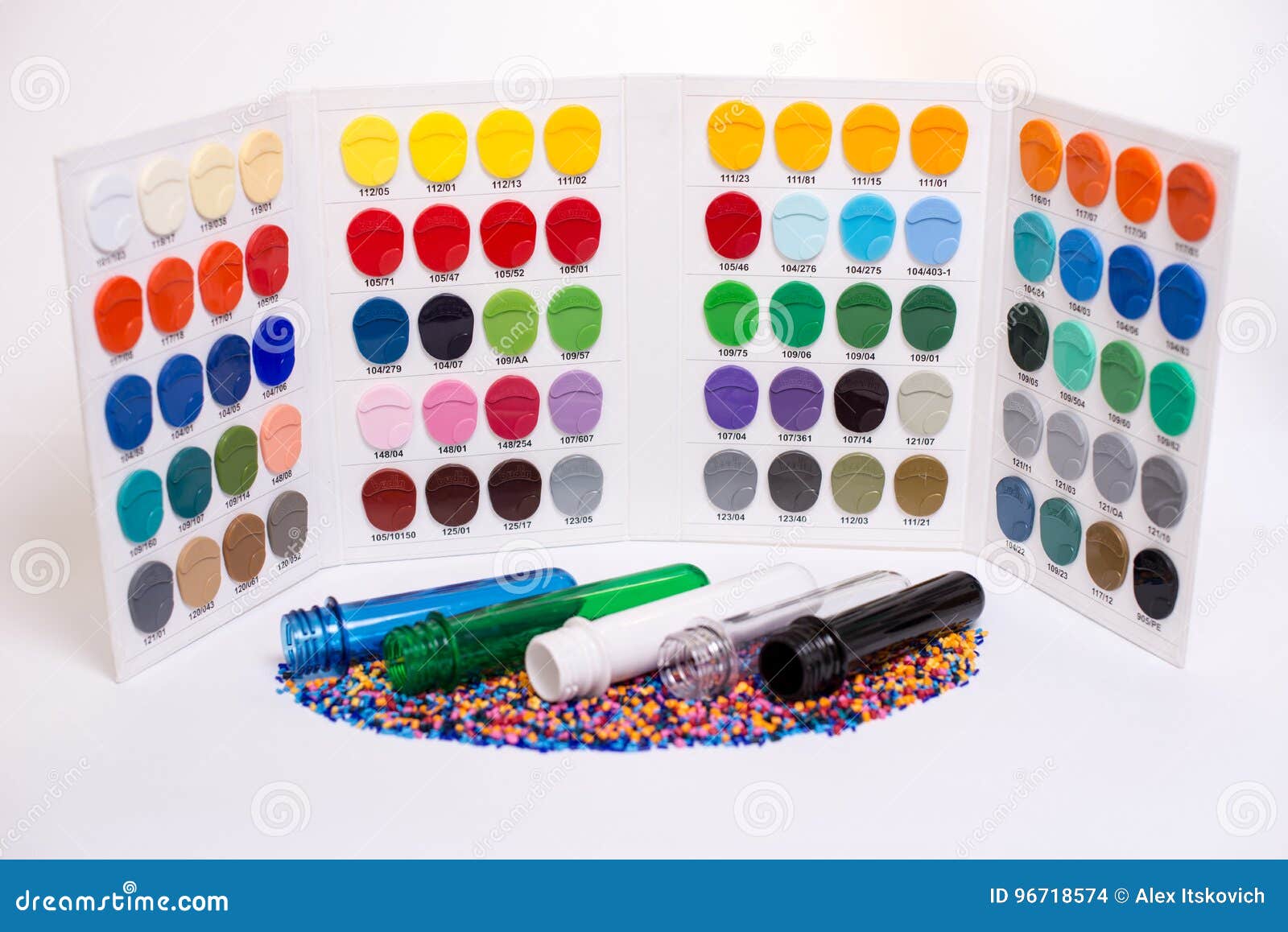 Clear PET Preforms on White Background for Presentation. Preforms and ...