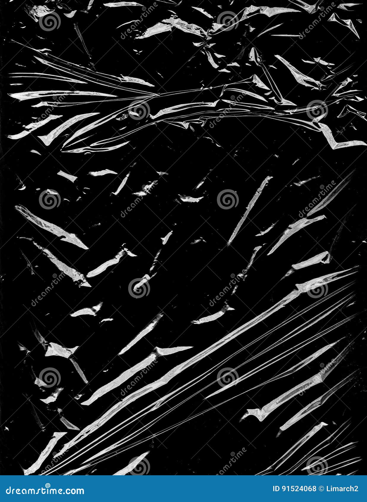 Clear Plastic Black Background, Texture Stock Photo - Image of ...