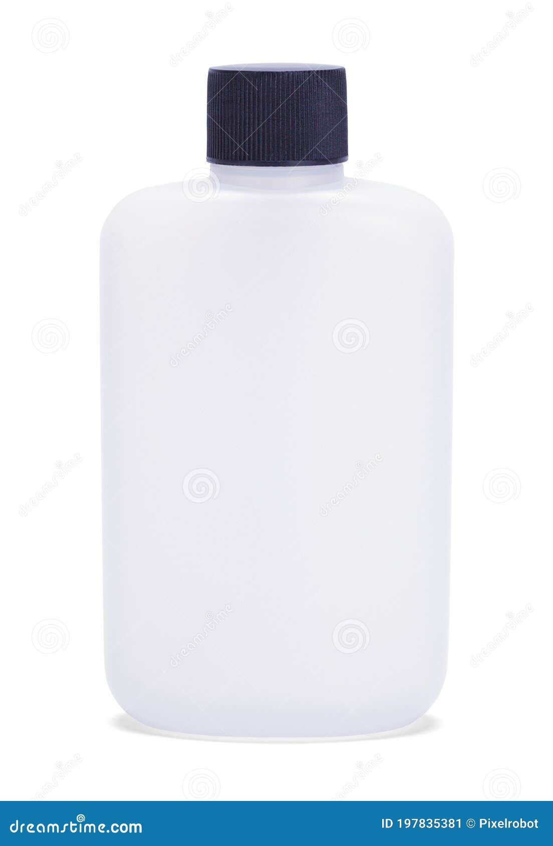 Clear Plastic Bottle stock image. Image of transparent - 197835381