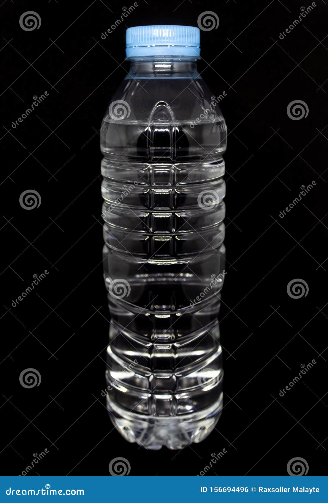 Clear Plastic Water Bottle Container Stock Photo - Image of fresh ...