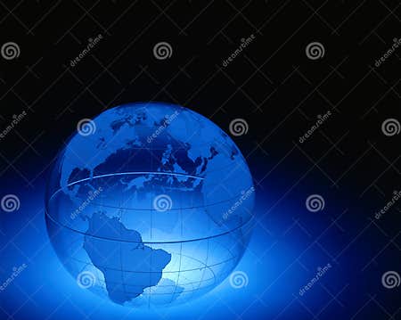 Clear plastic world globe stock photo. Image of land - 12595674
