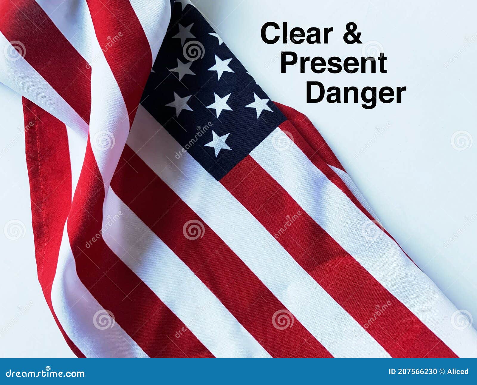Clear and present danger stock photo. Image of risk - 207566230
