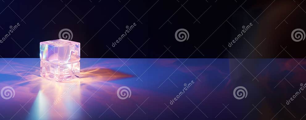 Abstract Prism Light Refraction Stock Image - Image of aesthetic ...