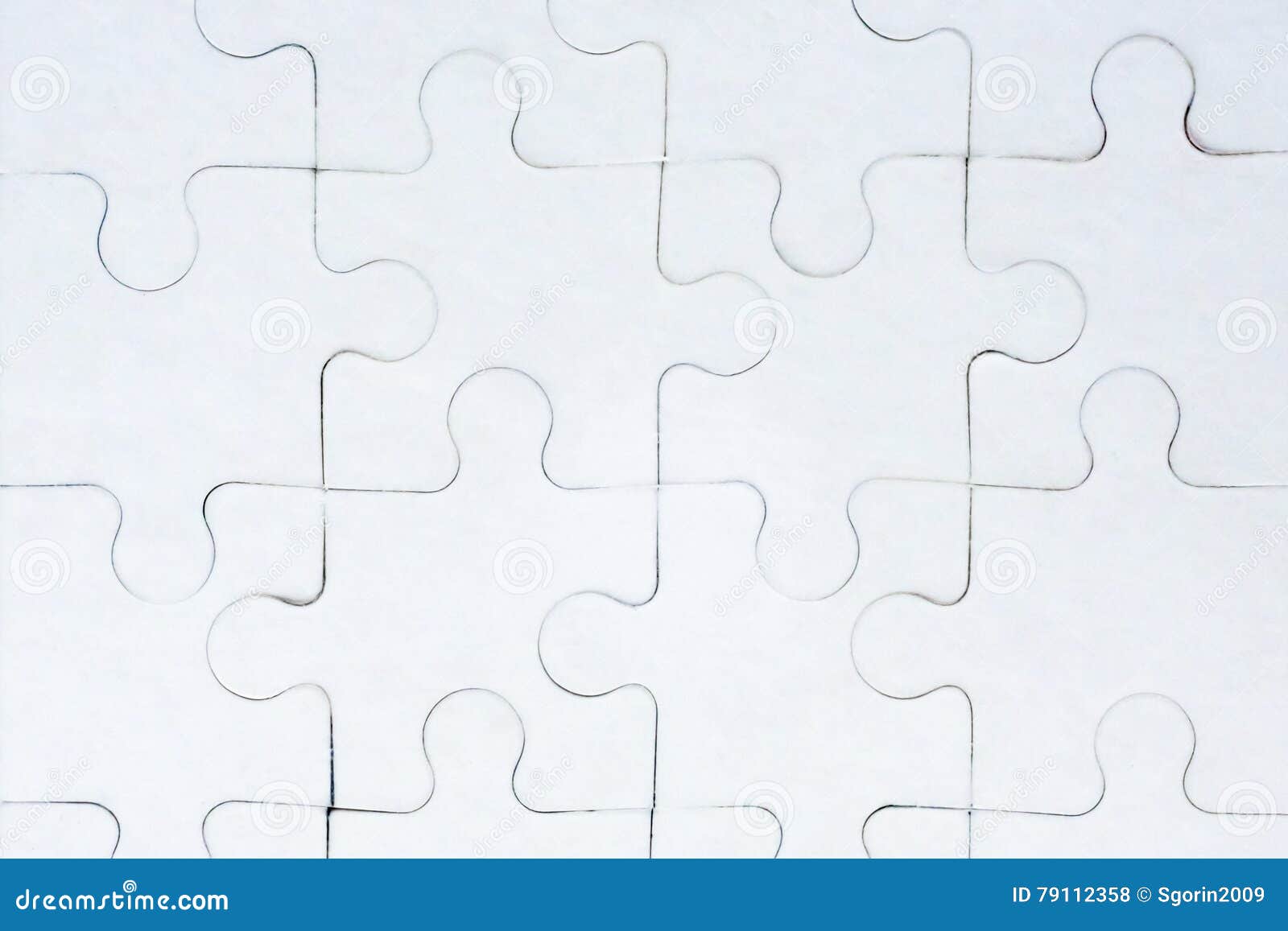 Clear Puzzle Pieces Pattern Stock Photo - Image of connection ...