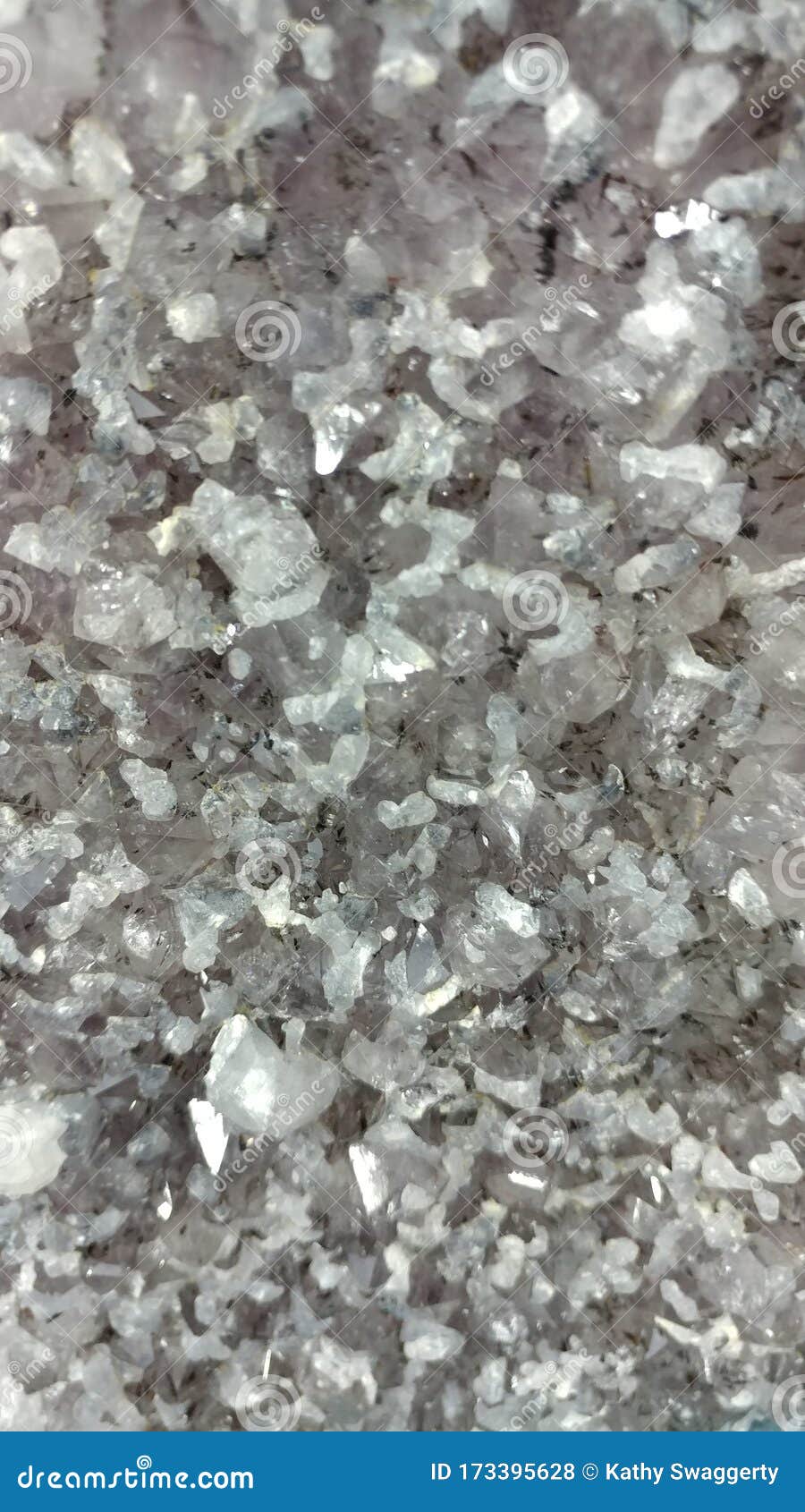 Clear Quartz Crystal Matrix Cluster Stock Photo - Image of closeup ...