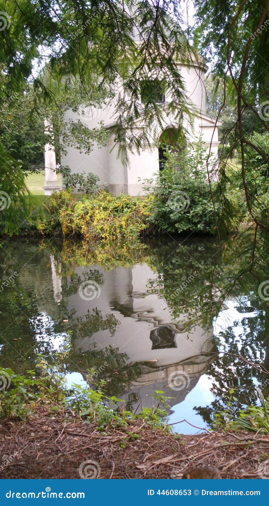 Clear reflection stock image. Image of water, building - 44608653