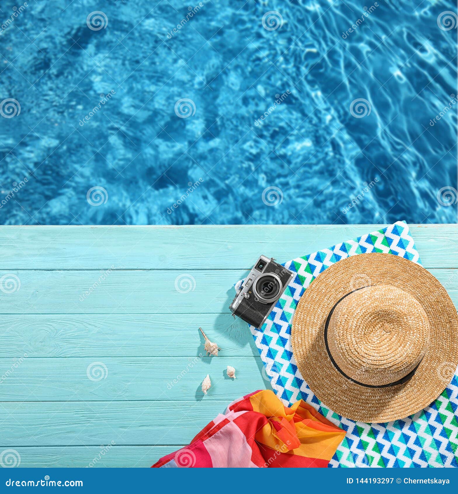 Refreshing Water in Swimming Pool Stock Image - Image of rest, resort ...