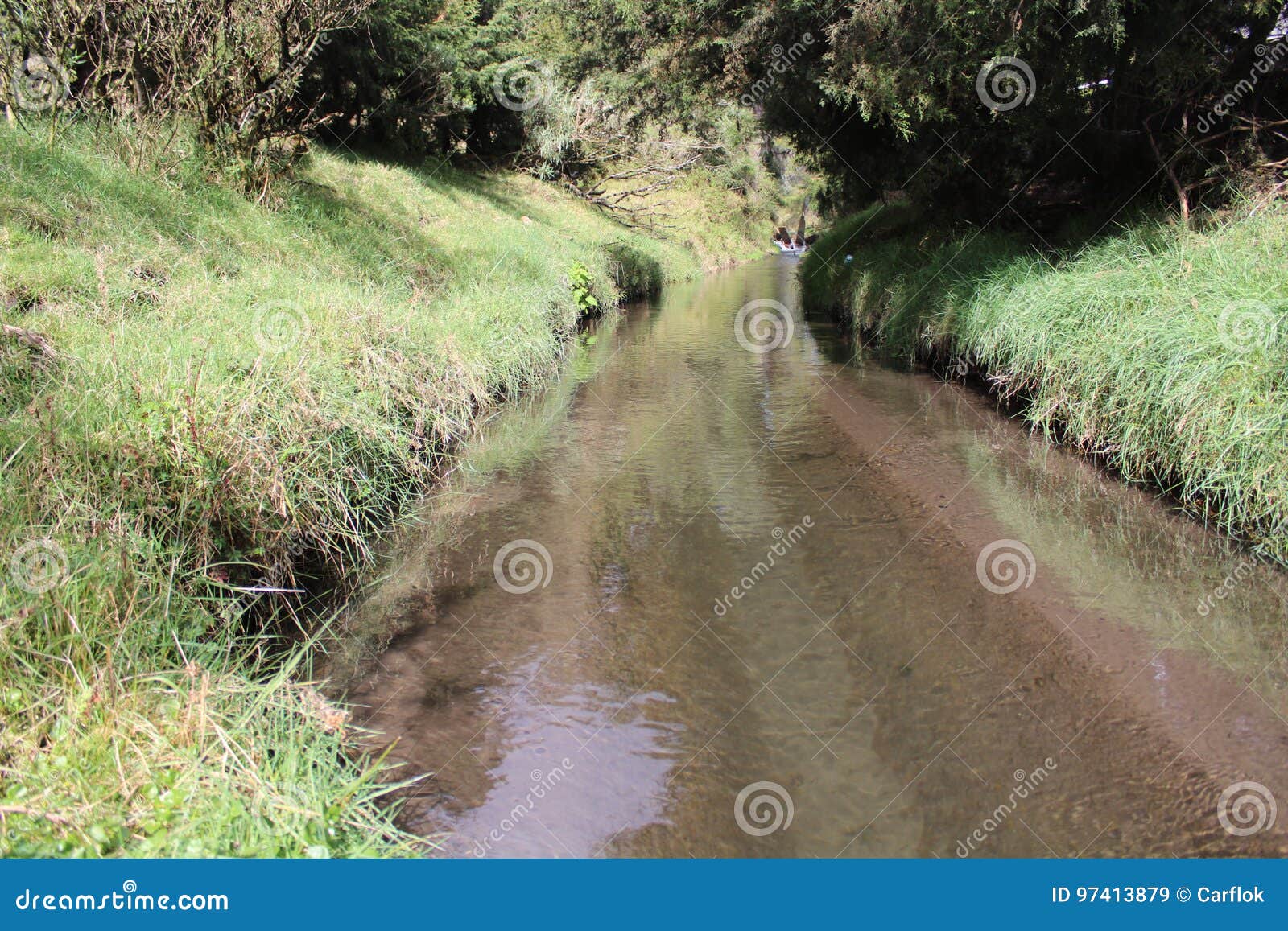 Clear river path stock image. Image of path, healthy - 97413879