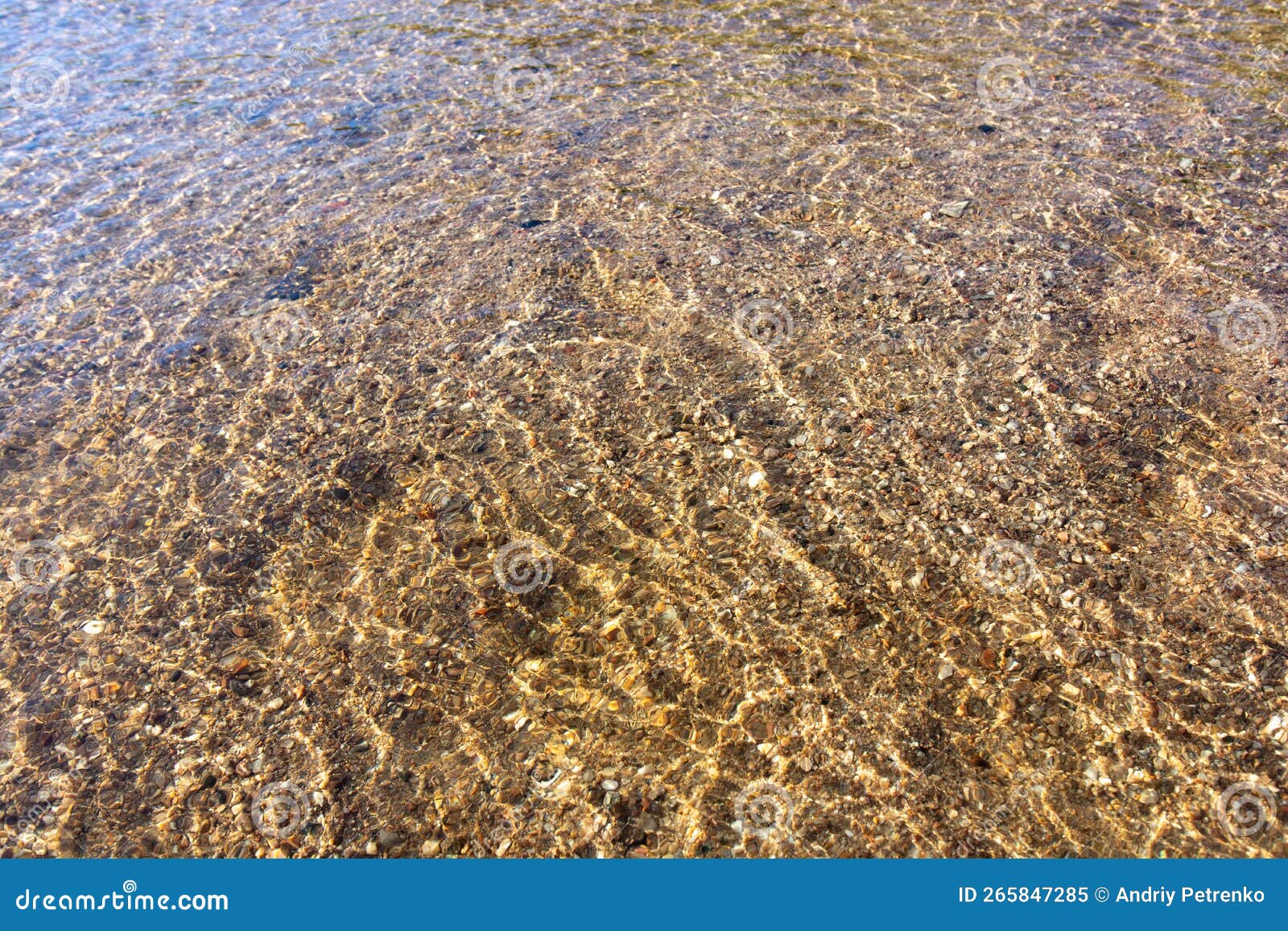 Clear River Water of the Highlands Stock Image - Image of natural ...
