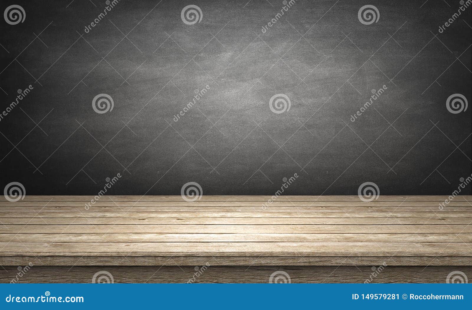 Clear Rustic Wooden Table with Grey Background Stock Image - Image of ...