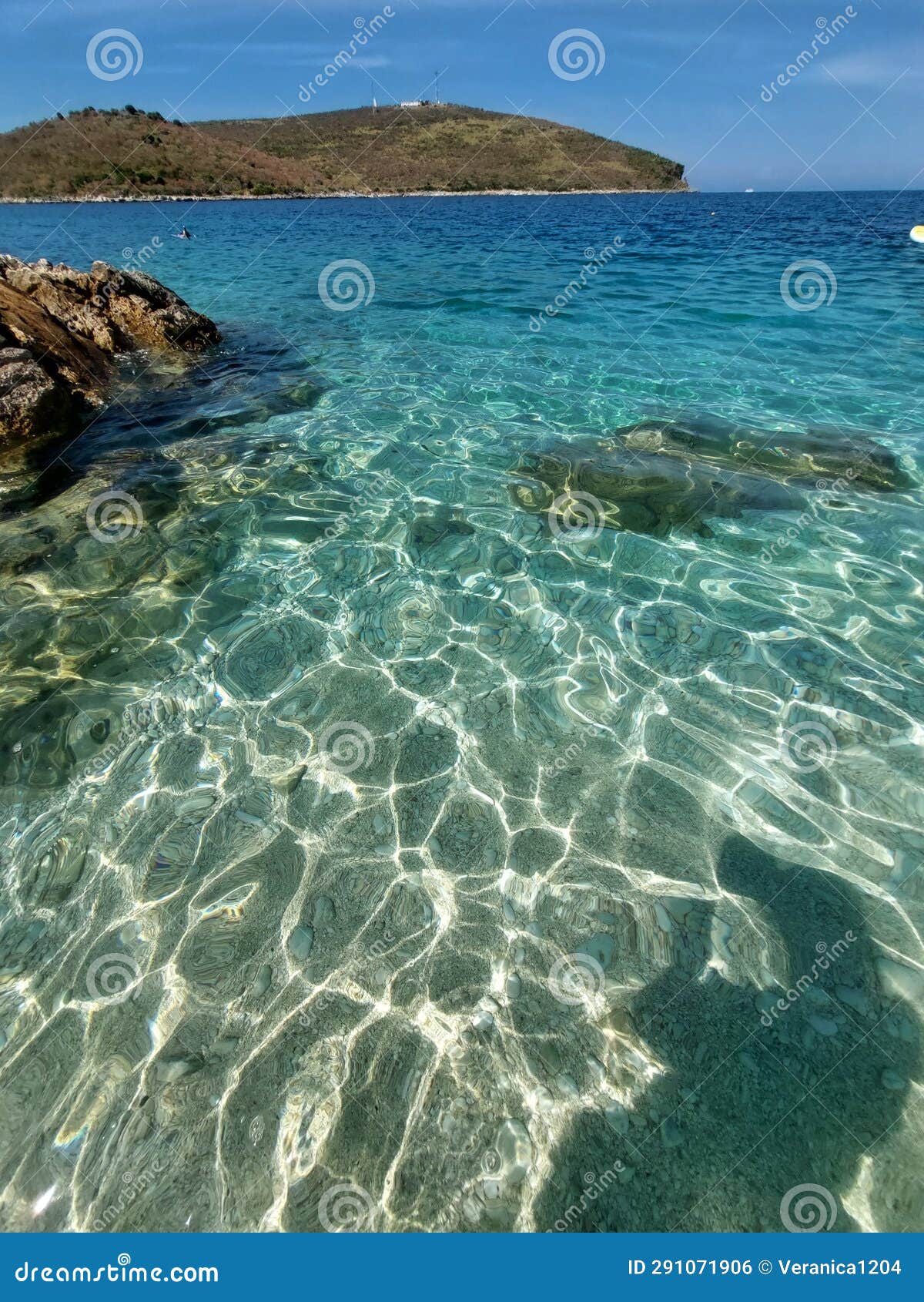 Clear Sea Water Glistens in the Sun Stock Photo - Image of glistens ...