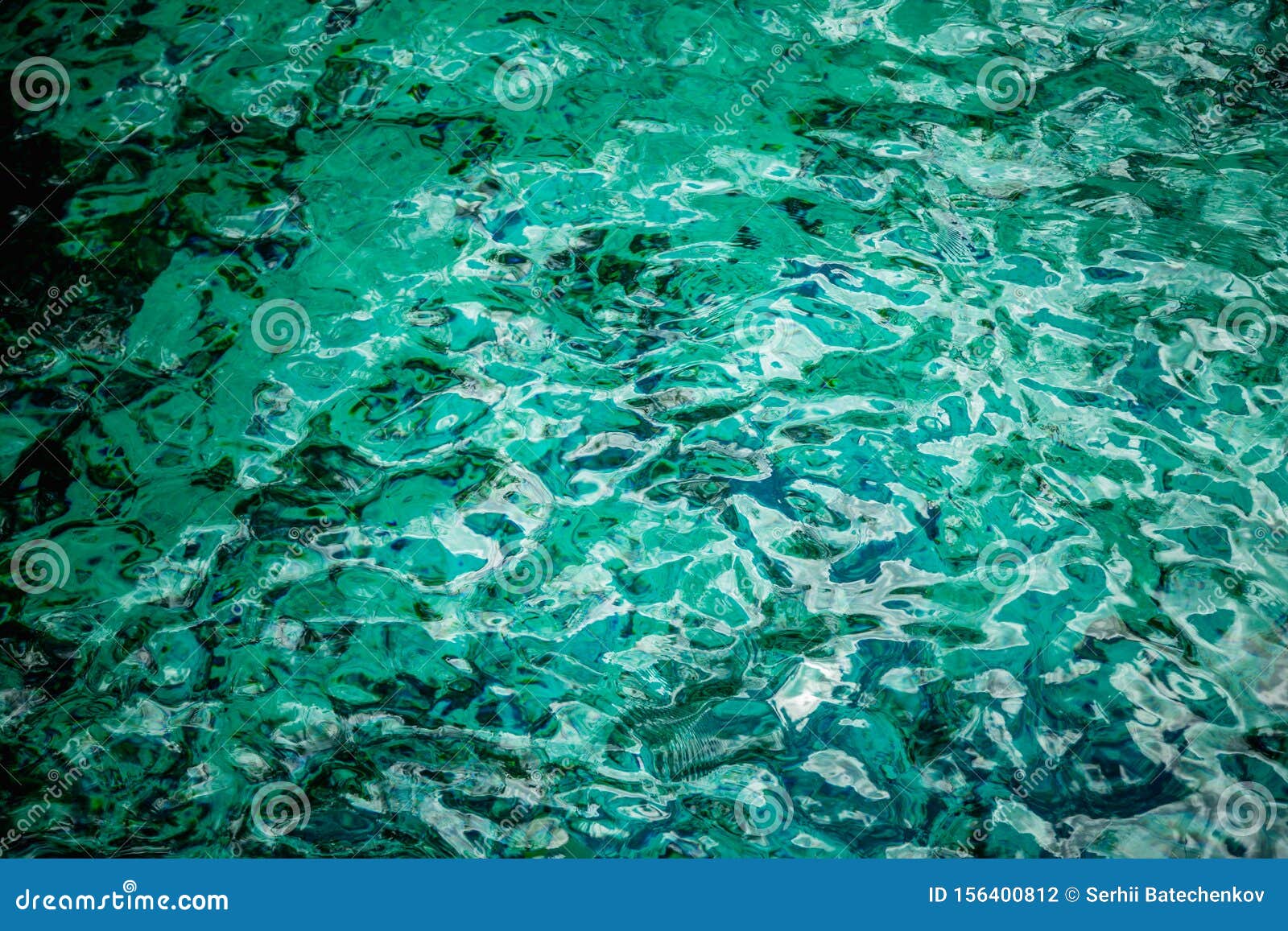 Clear sea water pattern stock photo. Image of swimming - 156400812