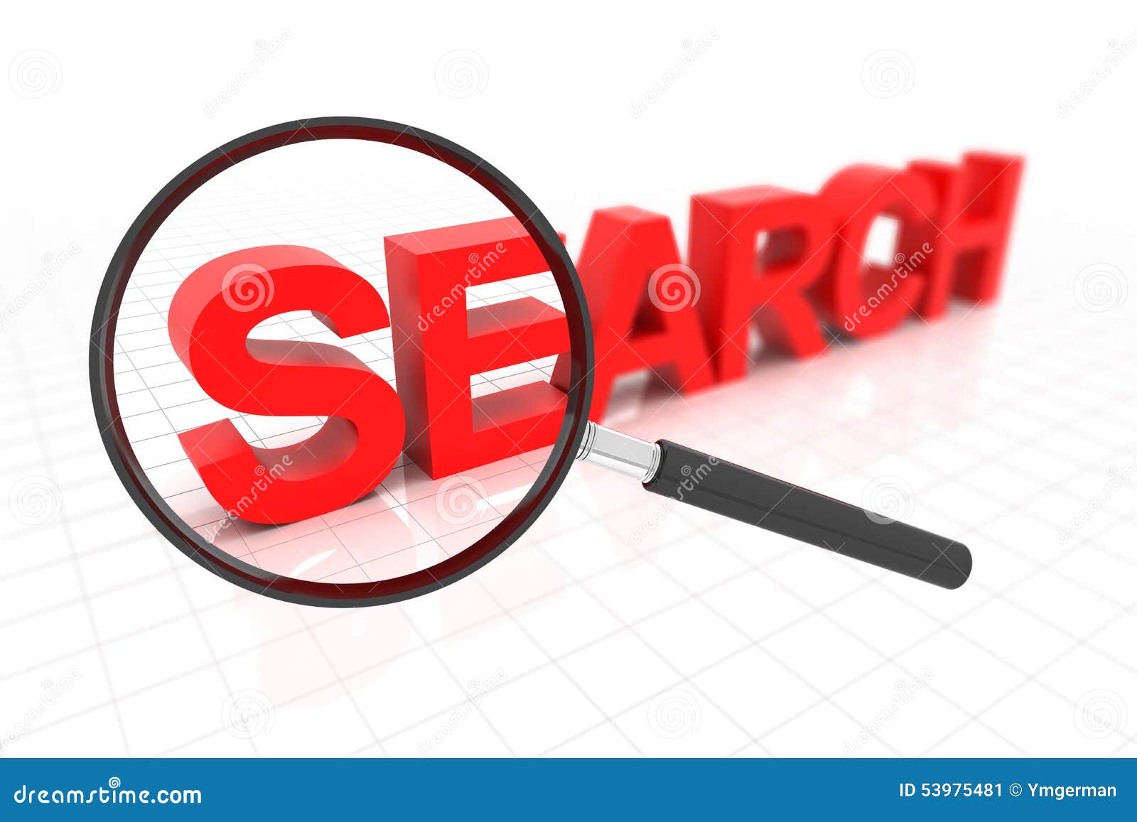 Clear search stock illustration. Illustration of concept - 53975481