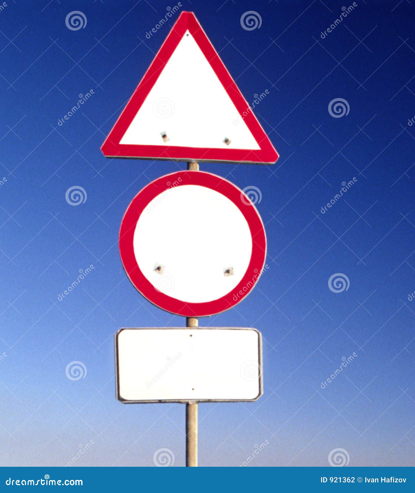 Clear sign stock photo. Image of pillar, notice, direction - 921362